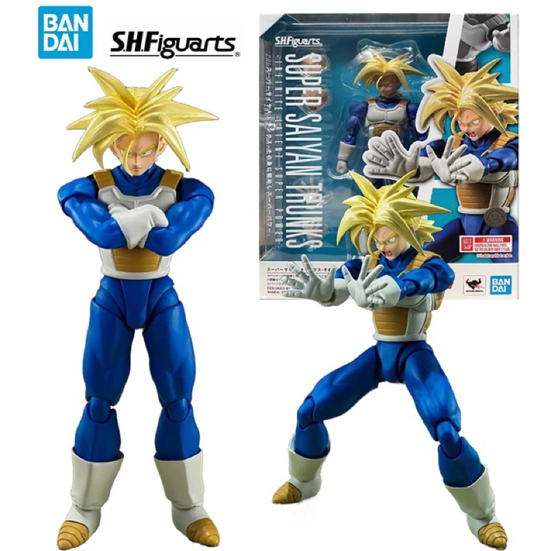 Mô hình Bandai Spirits S.H.Figuarts Super Saiyan Trunks -Infinite Latent Super Power- (Dragon ...