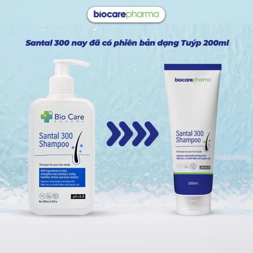 Chính hãng Bio Care Pharma Santal 300 Shampoo 200ml - Dầu Gội Dược Liệu ...