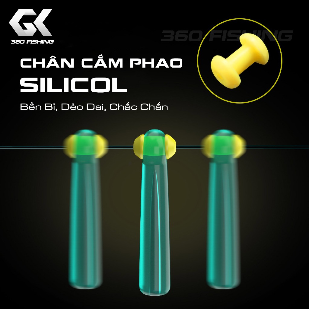 Chân Cắm Phao Silicon Siêu Bền Chân Phao Câu Đài Cao Cấp Phụ Kiện Câu ...