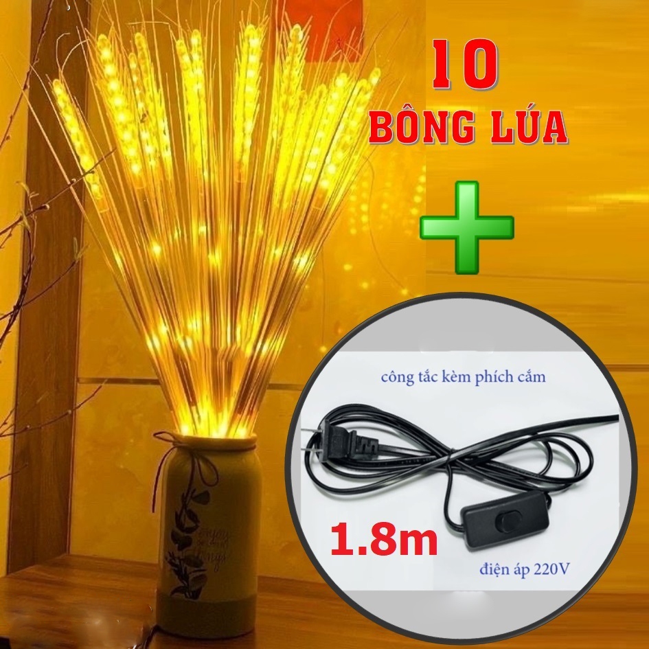 Đèn Led bông lúa Set 10 bông set 15 bông lúa Led trang trí phòng thờ ...