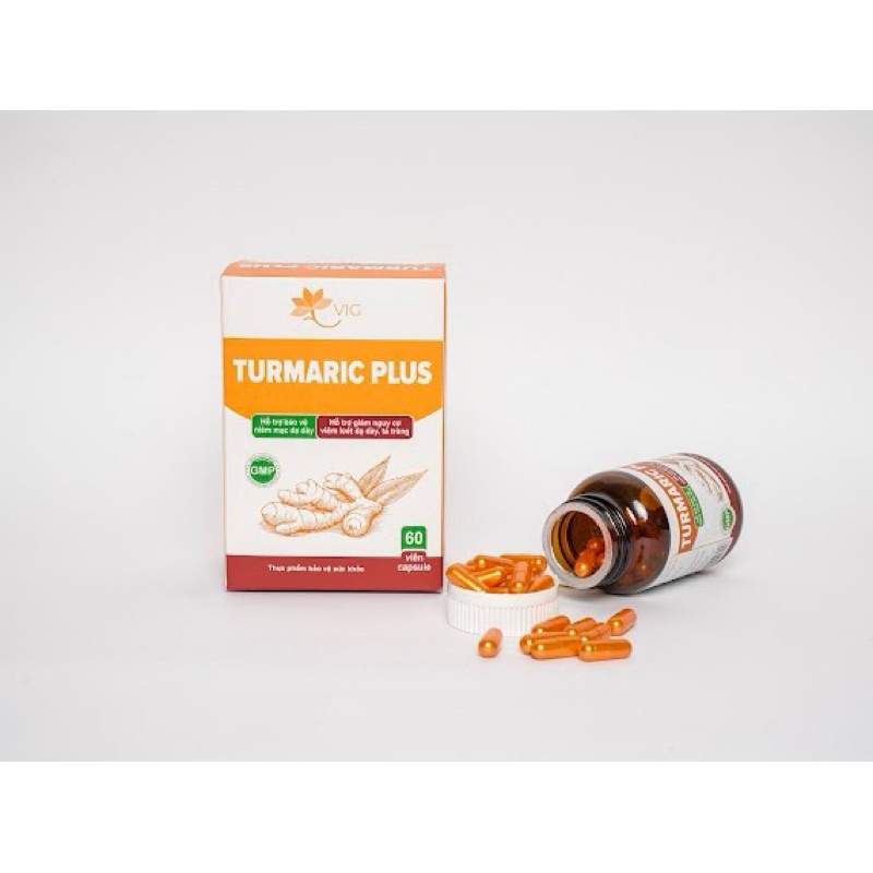 Dạ dày, đại tràng Nano curcumin Tumaric plus VIG | Shopee Việt Nam