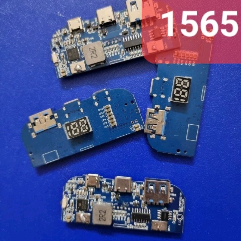 Mạch sạc dự phòng sạc nhanh có màn hình chân sạc type-c sử dụng chip IP5328 5v /9v/12v cho ra ...
