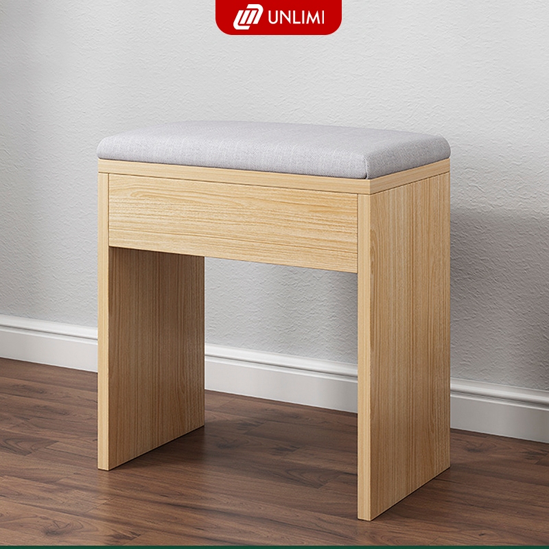 Ghế bàn trang điểm bàn phấn ghế sofa ghế đi giày gỗ mặt đệm phong cách ...