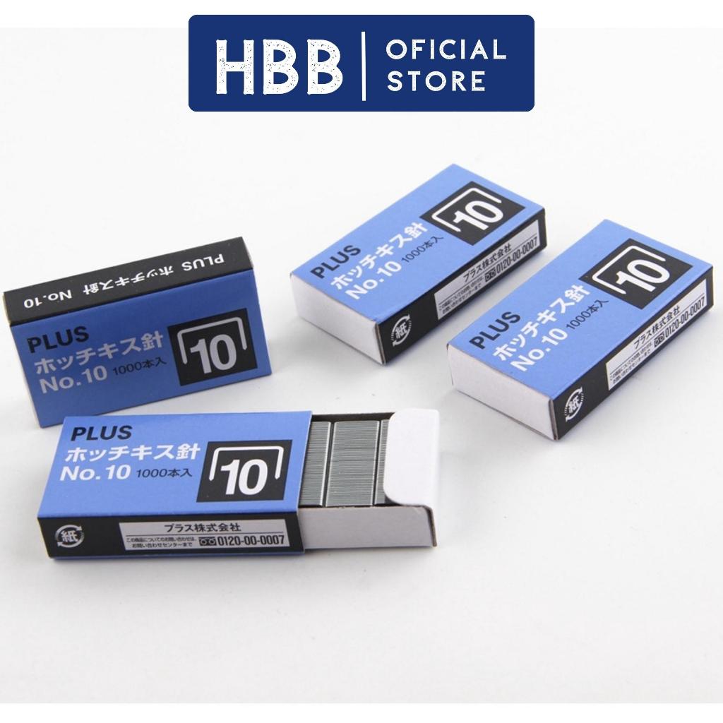 Ghim bấm #10 No.10 Plus 1000pcs / hộp dùng cho dập ghim mini văn phòng ...
