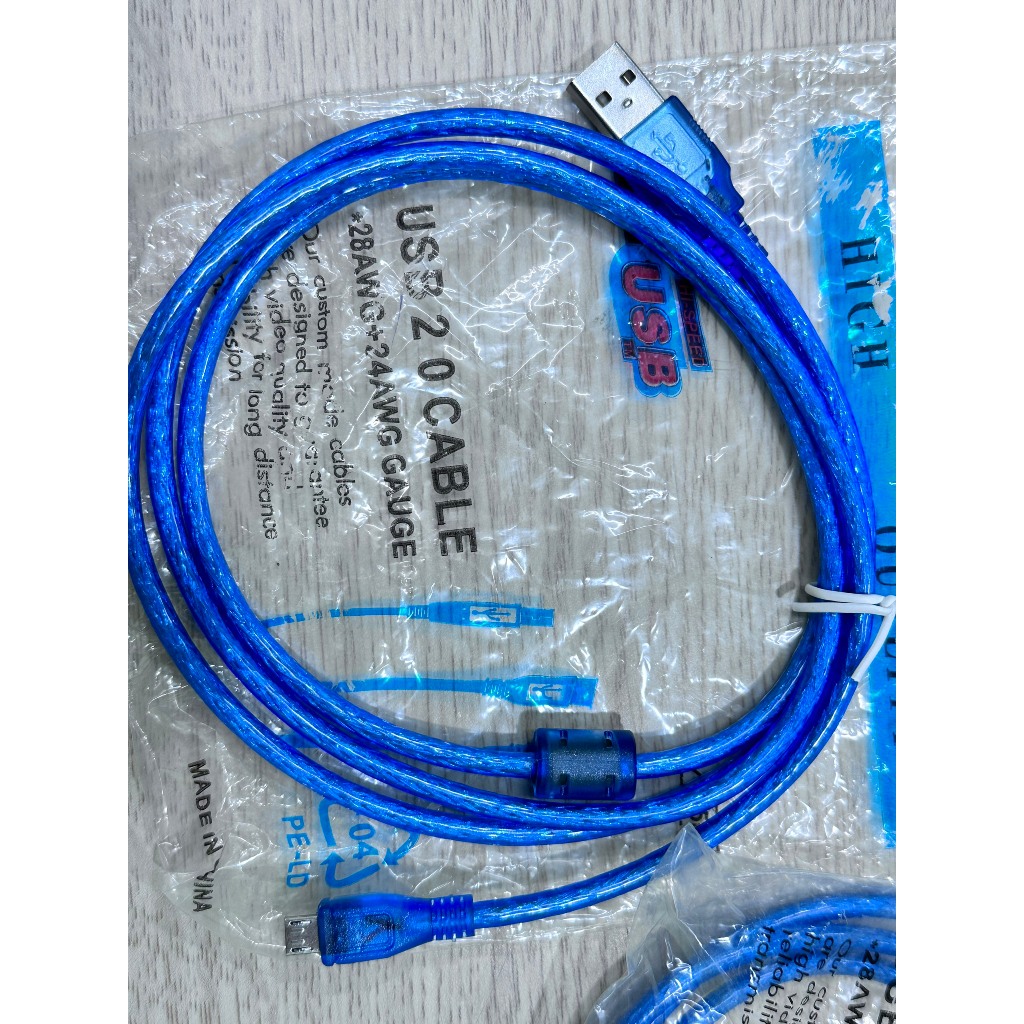 Cáp USB 2.0 28awg+24awg gauge 1.5m Printer Cable | Shopee Việt Nam