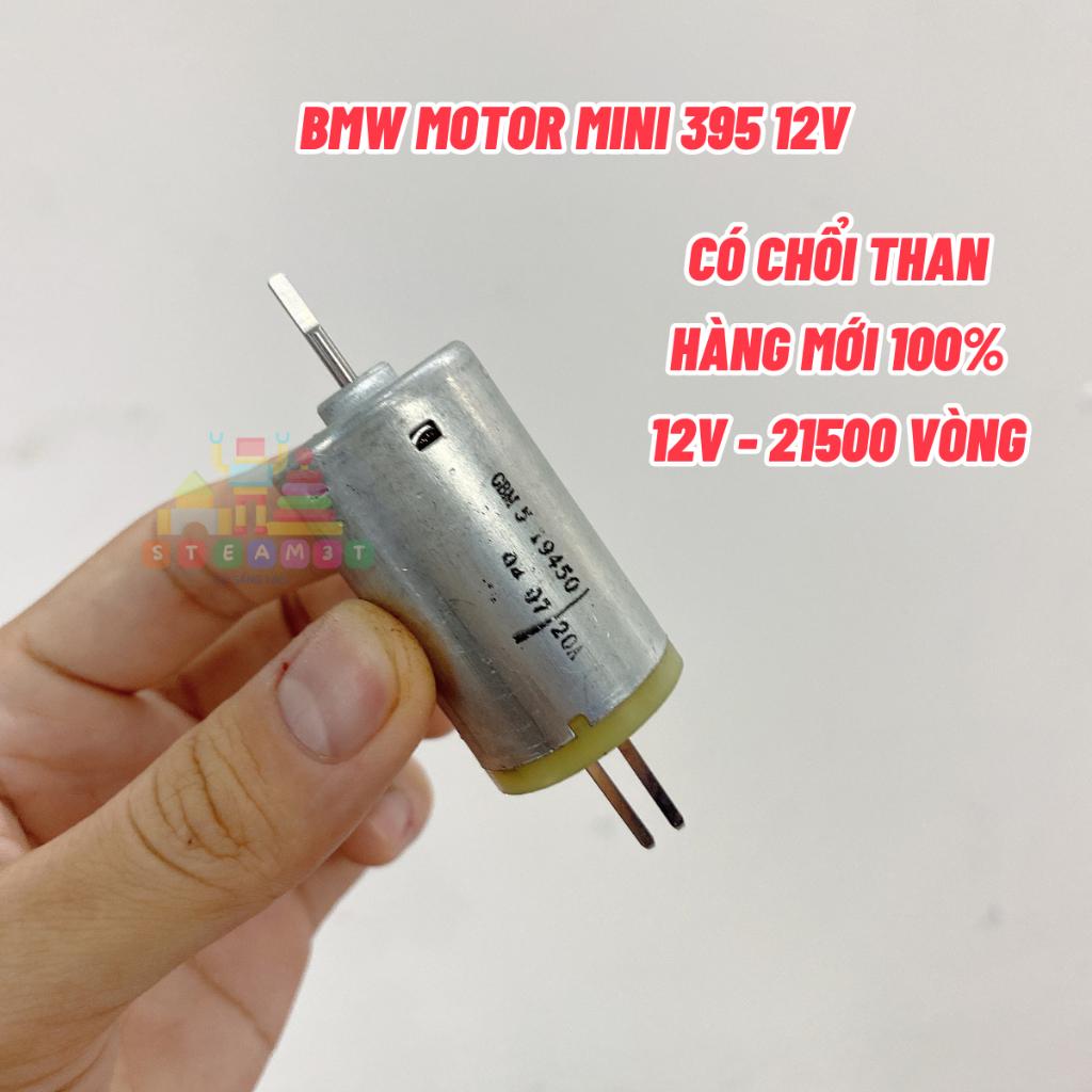 BMW motor động cơ mini 395 12V tốc độ cao 21500 RPM mô men xoắn lớn DIY ...