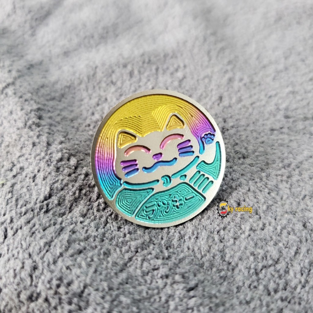 Tem logo Titan con mèo thần tài trang trí xe máy | Shopee Việt Nam