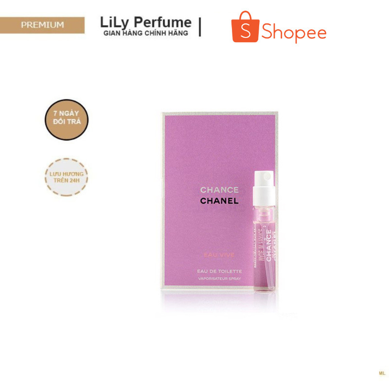 Nước hoa Vial CHANEL Chance Eau de Parfum For Women 2ml | Shopee Việt Nam