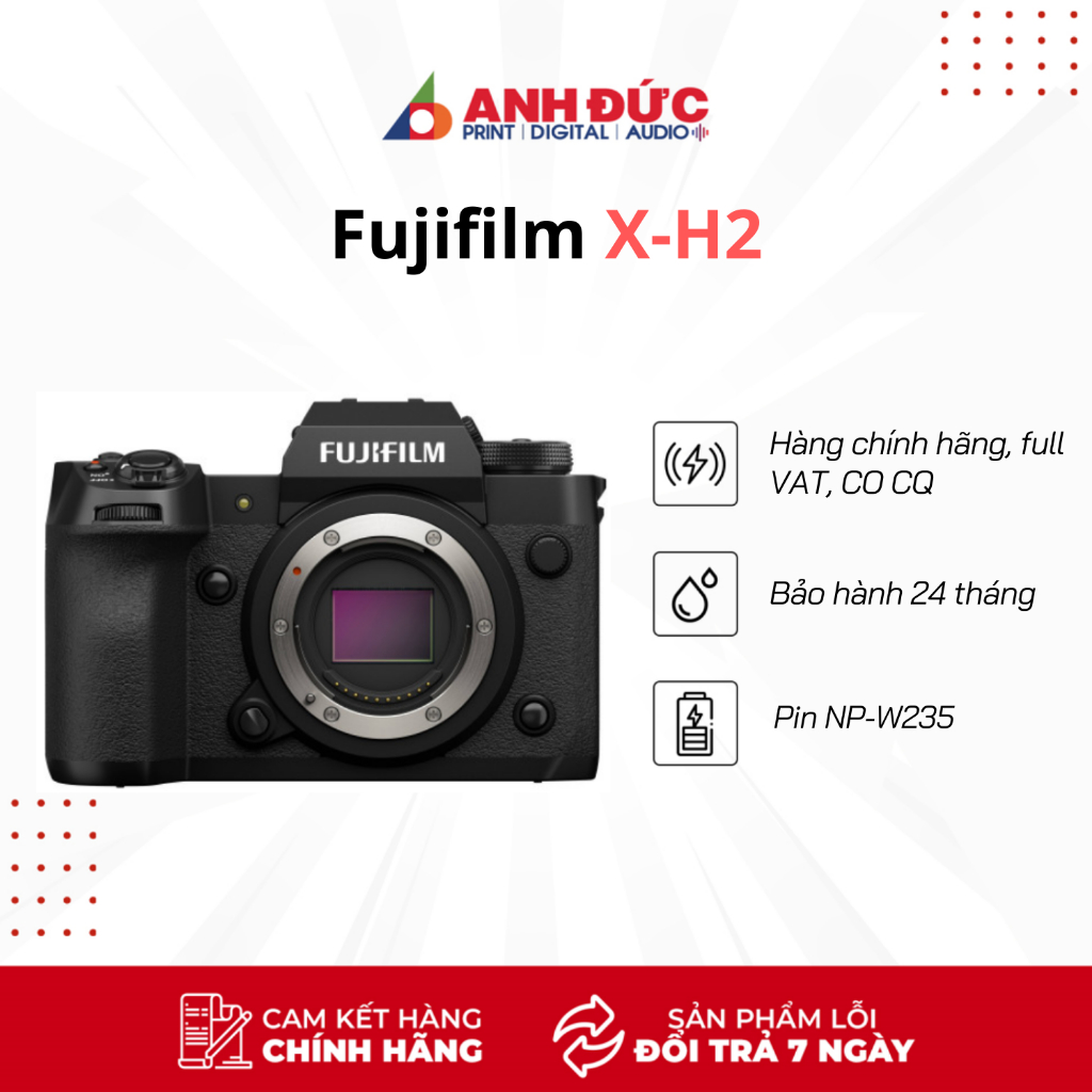 Máy Ảnh Fujifilm X-H2 (Fuji XH2) Newseal - Hàng Chính Hãng Bảo ahfnh 18 ...