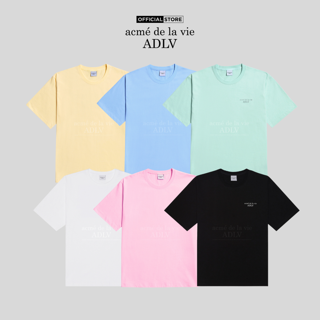 Áo thun ADLV BASIC LOGO 2 dáng oversized nhiều màu - Hàng chính hãng ...