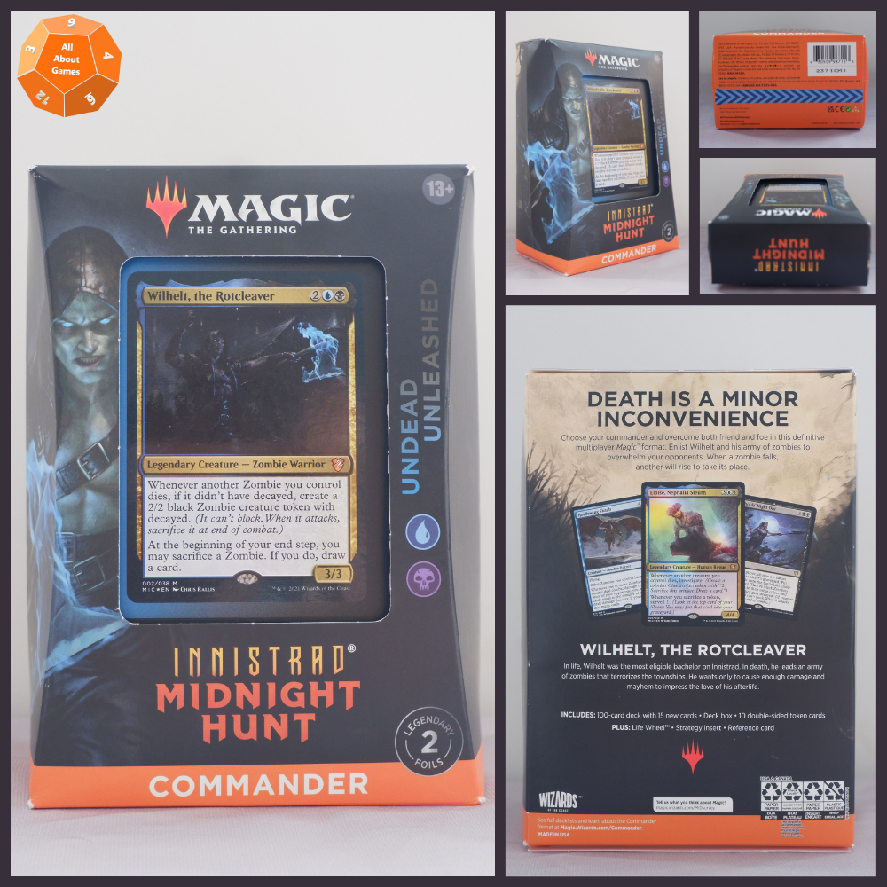 Magic The Gathering - Midnight Hunt Commander Deck - Chính hãng Wizards ...