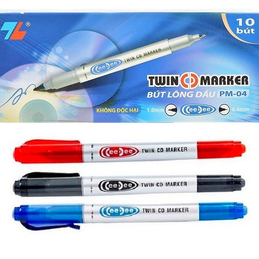 Bút lông dầu (bút dạ kính) Thiên Long PM-04 | Shopee Việt Nam