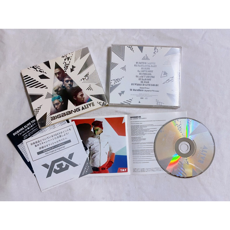 Bigbang Album Nhật Alive đã khui seal, gồm Cd và mini booklet, | Shopee Việt Nam