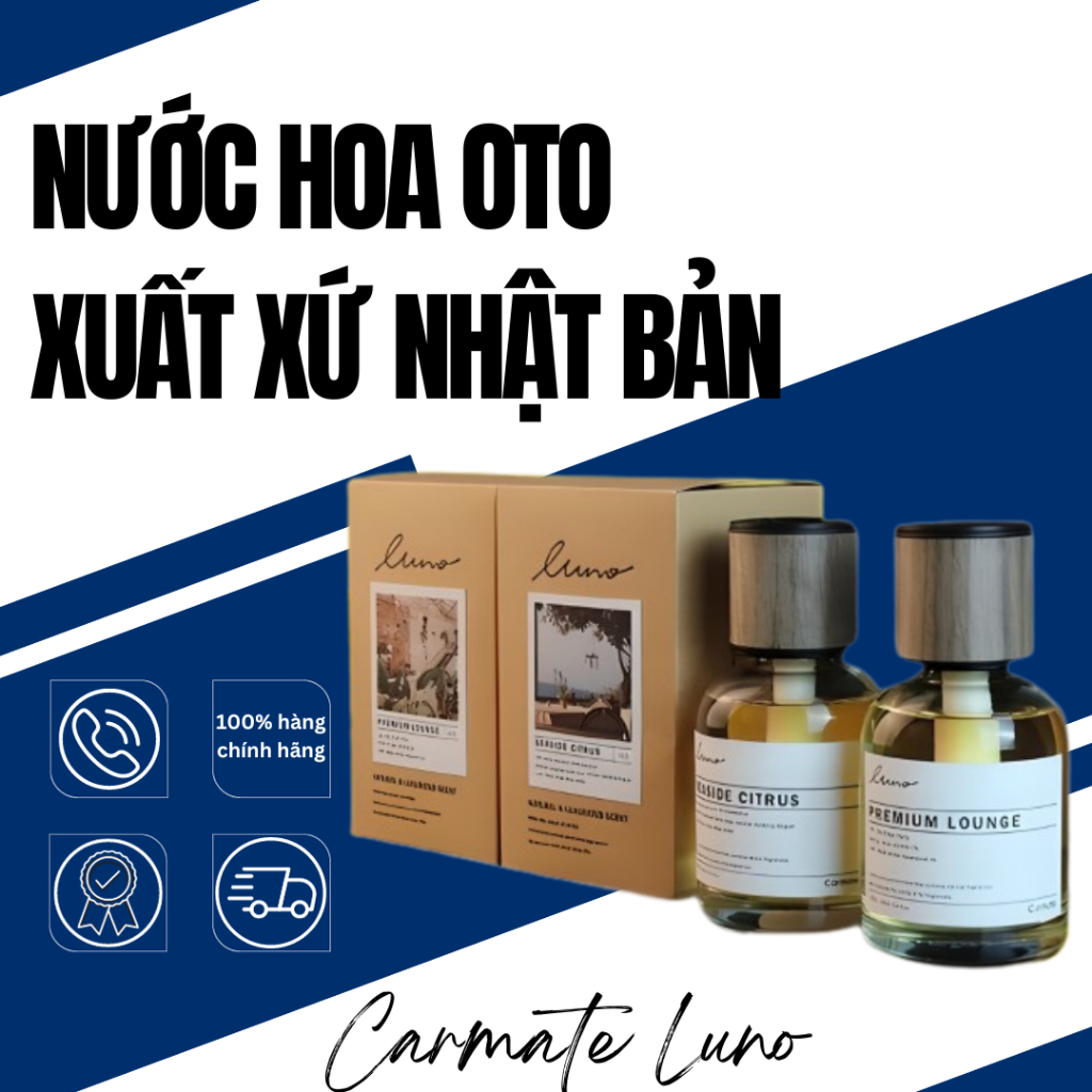 Nước hoa oto cao cấp Carmate Luno xuất xứ Nhật Bản 160ml | Shopee Việt Nam