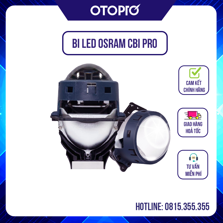 Đèn Bi pha - Bi Led OSRAM CBI Pro (chip OSRAM) - bảo hành chính hãng 3 ...
