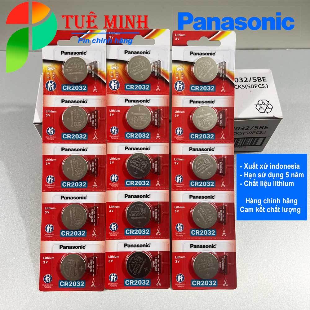 [ VỈ 5 VIÊN ] Pin Panasonic CR2032 CR2025 CR2016 3V chính hãng, pin ...