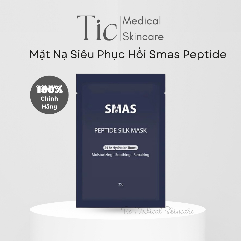 Mặt nạ SMAS Peptide Silk Mask Phục Hồi Cho Da Tổn Thương 25g - Tic ...