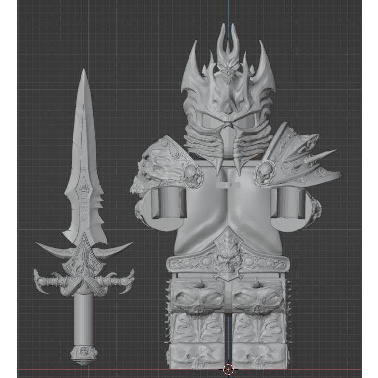 Set phụ kiện LEGO nhân vật Lich King trong game World of Warcraft ...