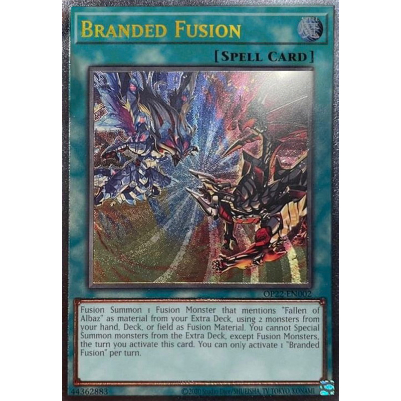 Branded Fusion (UTR) - OTS Tournament Pack 22 (OP22-EN002) Ultimate ...