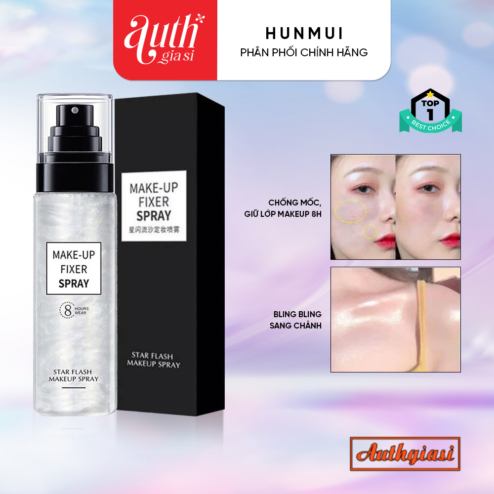 Xịt Khoáng Nhũ Khóa Nền Trang Điểm Star Flash Make Up Spray 8 Hours ...