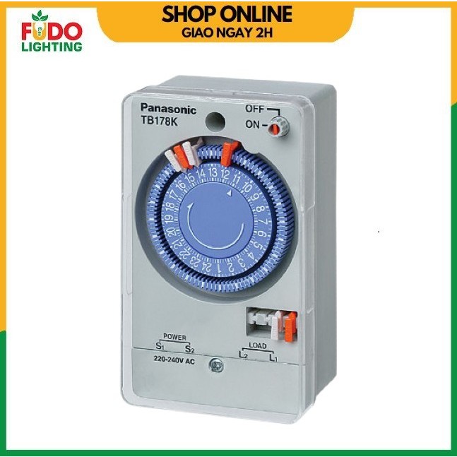 Công tắc đồng hồ Timer pana Model TB 178, TB 118 hàng chính hãng | Shopee Việt Nam