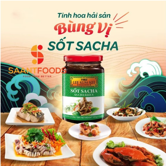 Sốt Sacha Lee Kum Kee - 330 gram | Shopee Việt Nam