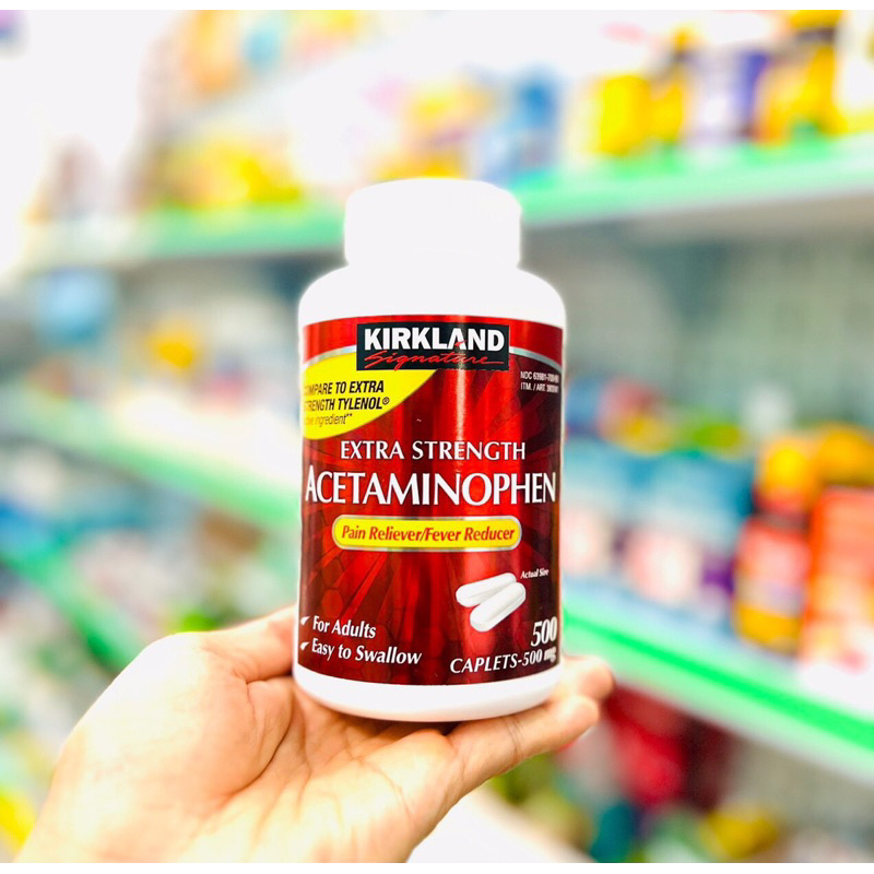 viên uống giảm đau ha sot Extra strength Acetaminophen chuẩn Mỹ ...