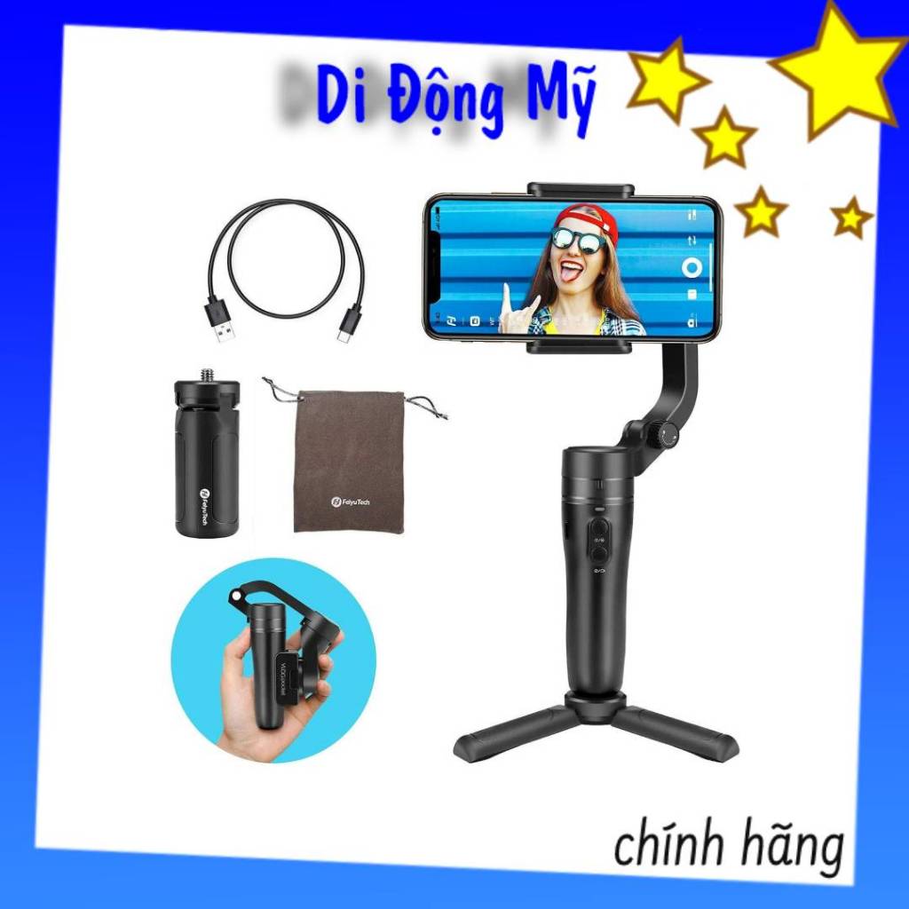 Feiyu Vlog Pocket - Gimbal gậy cầm tay chống rung cho điện thoại Feiyu Vlog Pocket 3-Axis Tripod ...