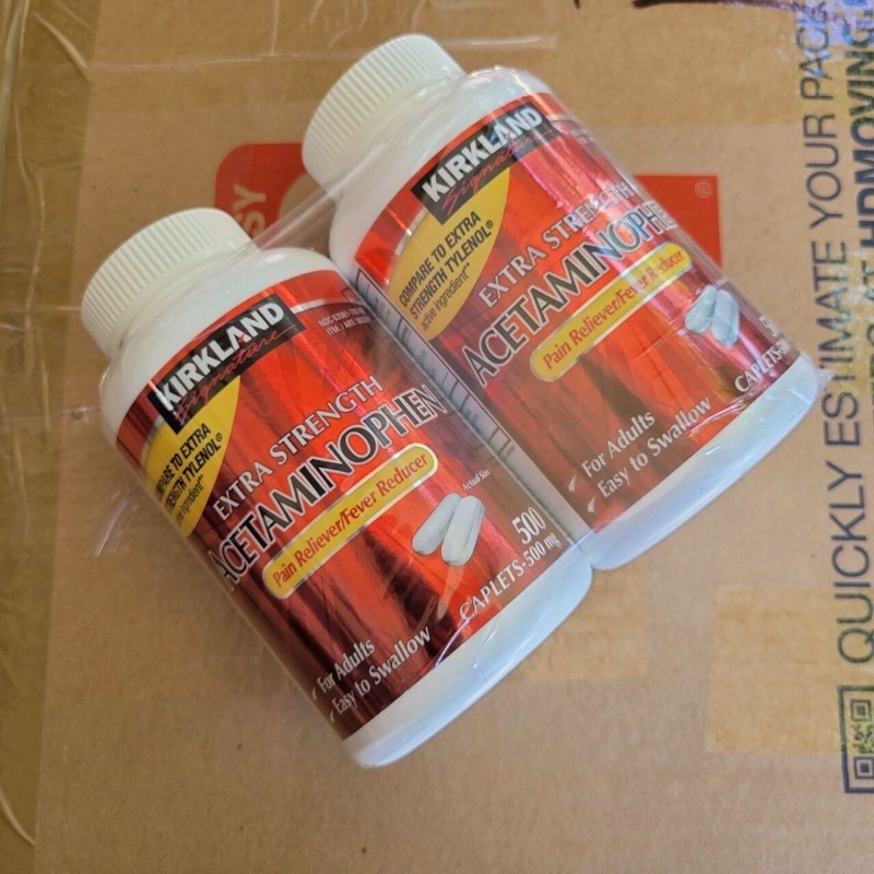 viên uống giảm đau ha sot Extra strength Acetaminophen chuẩn Mỹ ...