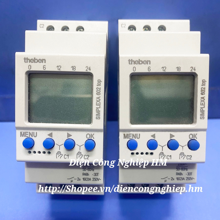 Công Tắc Hẹn Giờ theben Simplexa 602 top LI - HÀNG CHÍNH HÃNG | Shopee ...