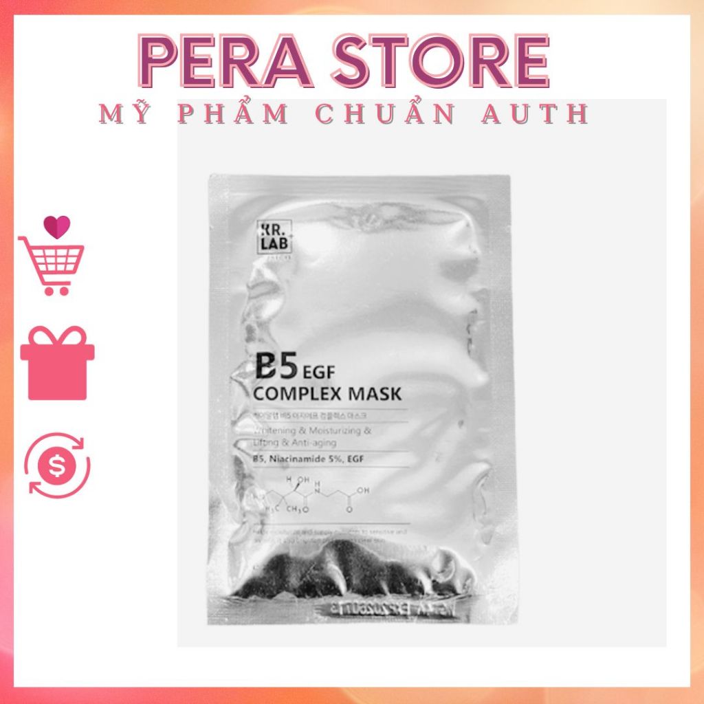 Mặt Nạ Cấp Ẩm Làm Dịu Da B5 EGF COMPLEX MASK KR.LAB 1 Miếng | Shopee ...