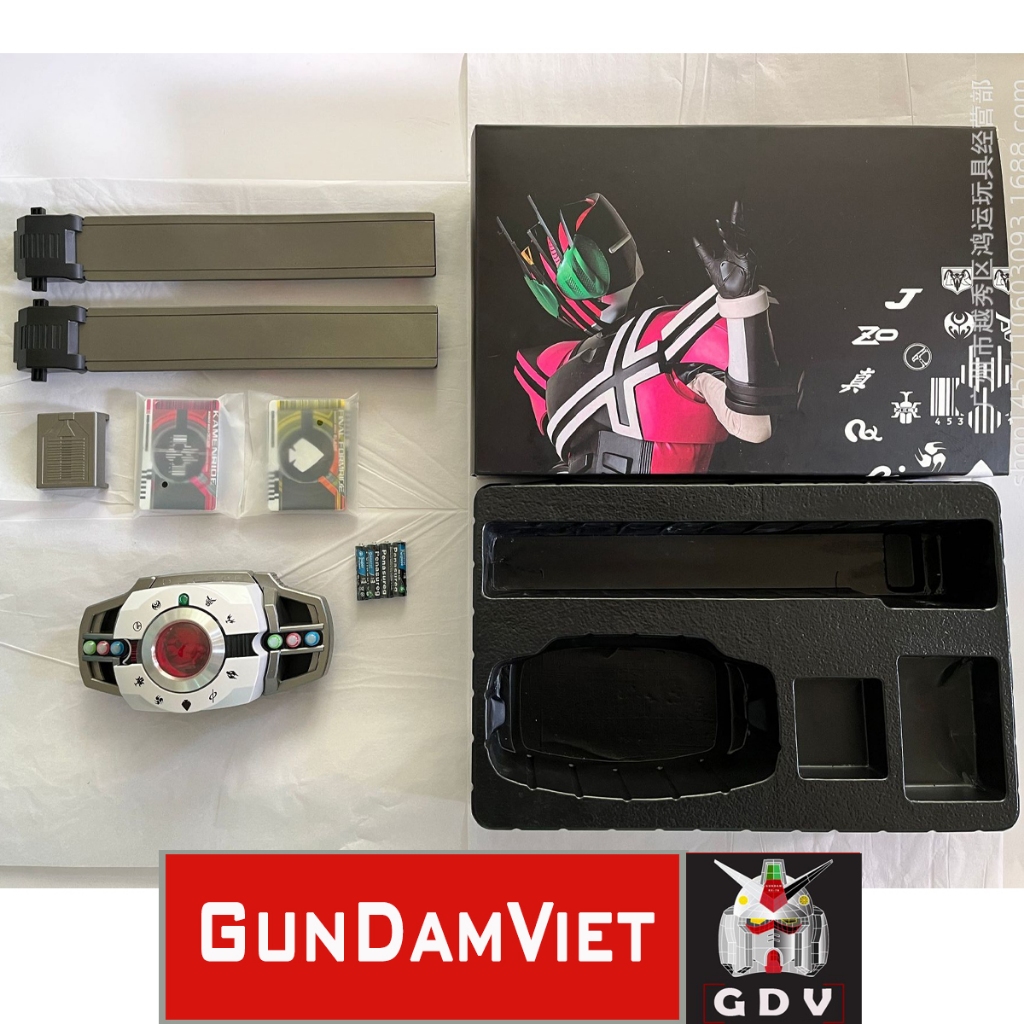 Đồ chơi đai Kamen Rider CSM Decade Bootleg bản full 256 card | Shopee ...