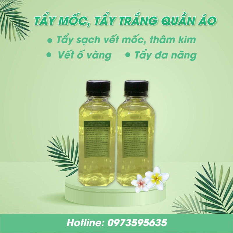 Combo 2 chai tẩy mốc, tẩy trắng quần áo siêu sạch | Shopee Việt Nam