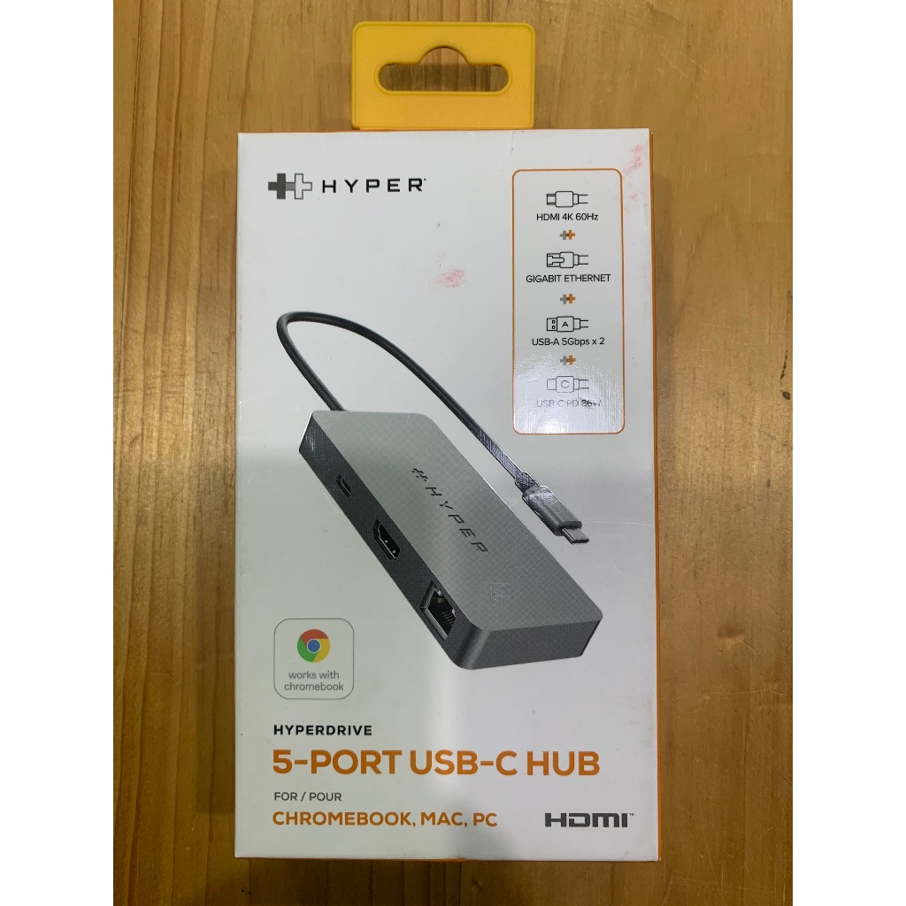 [Original] Hub HyperDrive 5-Port USB-C xuất 4K 60Hz | Shopee Việt Nam