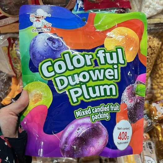 ( Date mới ) Ô MAI MIX VỊ COLORFUL DUOWEI PLUM NHIỀU HOA QUẢ SẤY ( gói ...