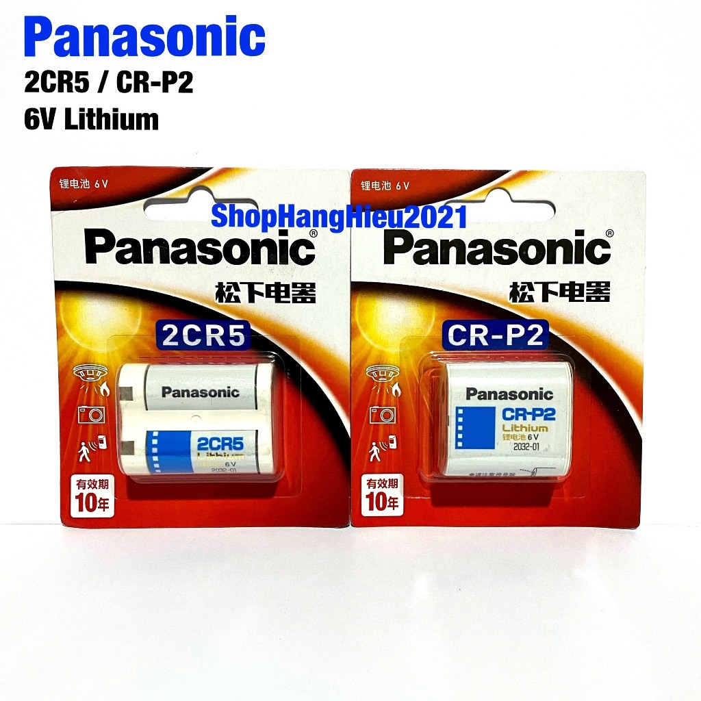 Pin 2CR5 / CR-P2 Panasonic Lithium 6V Dùng Cho Máy Ảnh Số Hàng Nhập ...