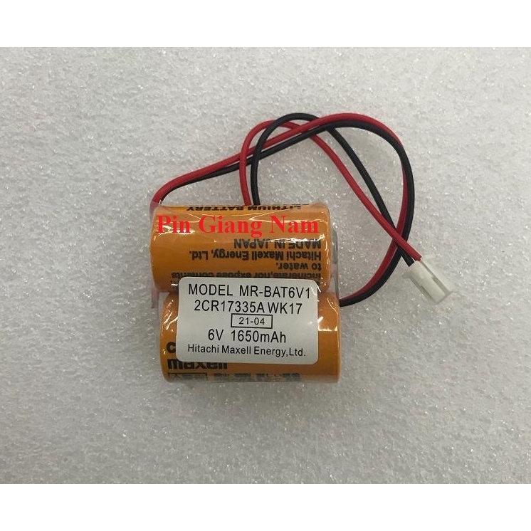 Pin 2CR17335A WK17 Maxell (CR17335A) MR-BAT6V 1650mAh Hàng Nhập Khẩu ...