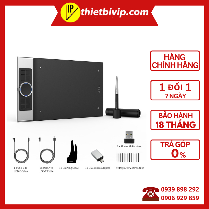 Bảng Vẽ Điện Tử XP-Pen Deco Pro Medium Wireless (MW) - Tặng Găng Tay ...