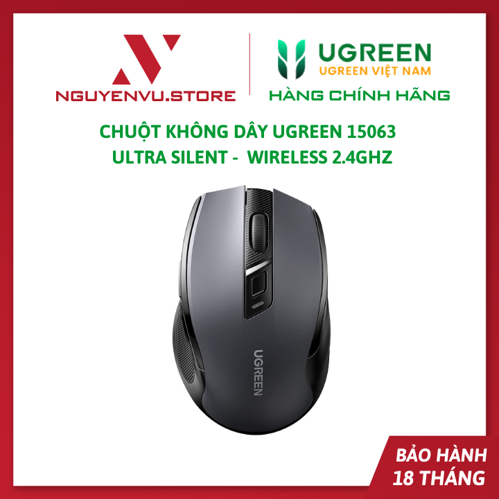 Chuột Không Dây Ugreen 15063 | Ultra Silent | Wireless 2.4GHz - Hàng ...