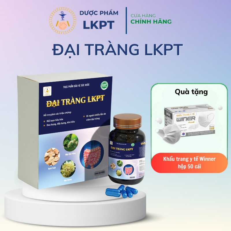 ĐẠI TRÀNG LKPT- Hỗ trợ các triệu chứng rối loạn tiêu hóa, đau bụng ...