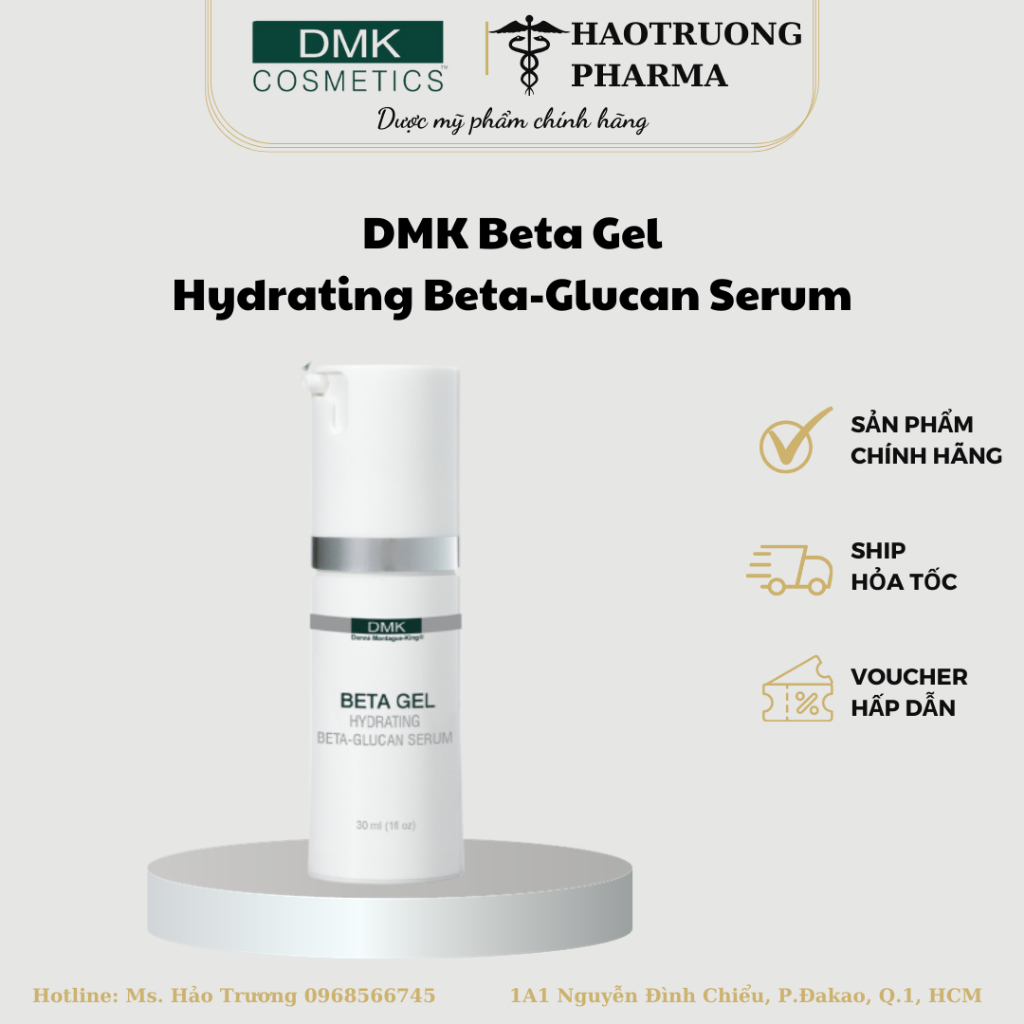 [Hàng công ty] DMK Beta Gel Hydrating Beta-glucan Serum - Gel Phục hồi ...