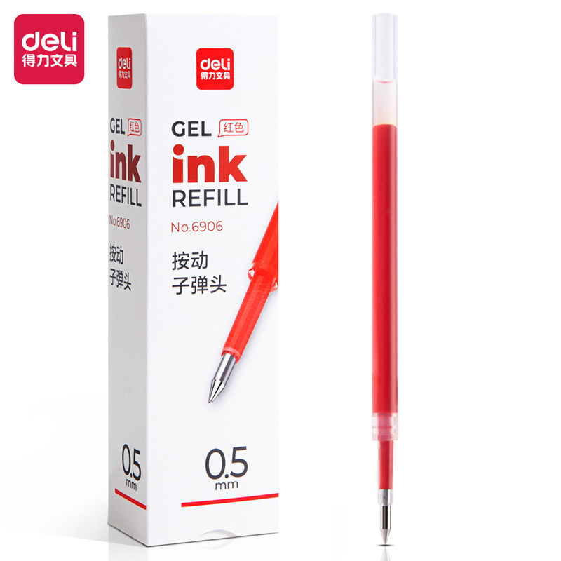 Ruột bút gel Deli cao cấp 6906/6999 ngòi 0,5mm (Hàng Chính Hãng) | Shopee Việt Nam