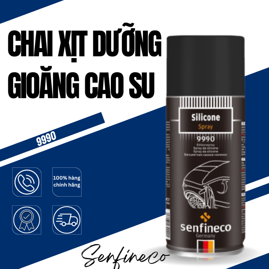 Chai xịt dưỡng gioăng cao su chống kẹt cửa kính oto tăng độ đàn hồi ...