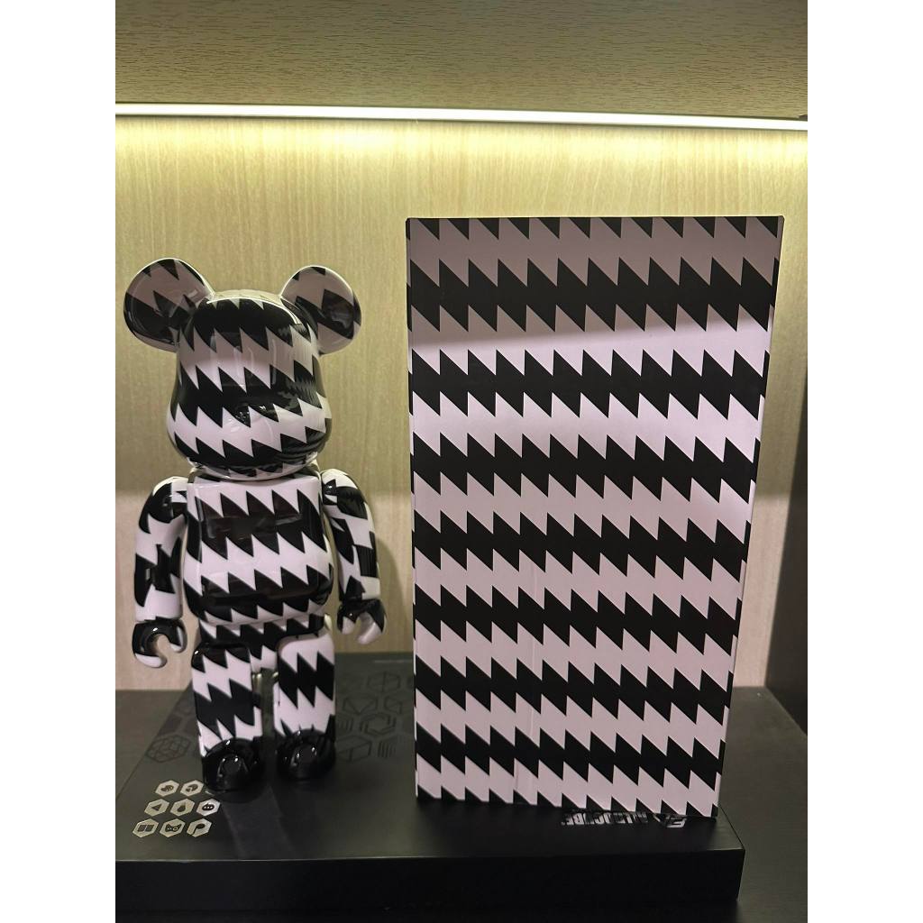 Mô hình gấu bụng phệ Mint Designs 400% Bearbrick by Medicom Toy bản giới hạn (limited) | Shopee ...