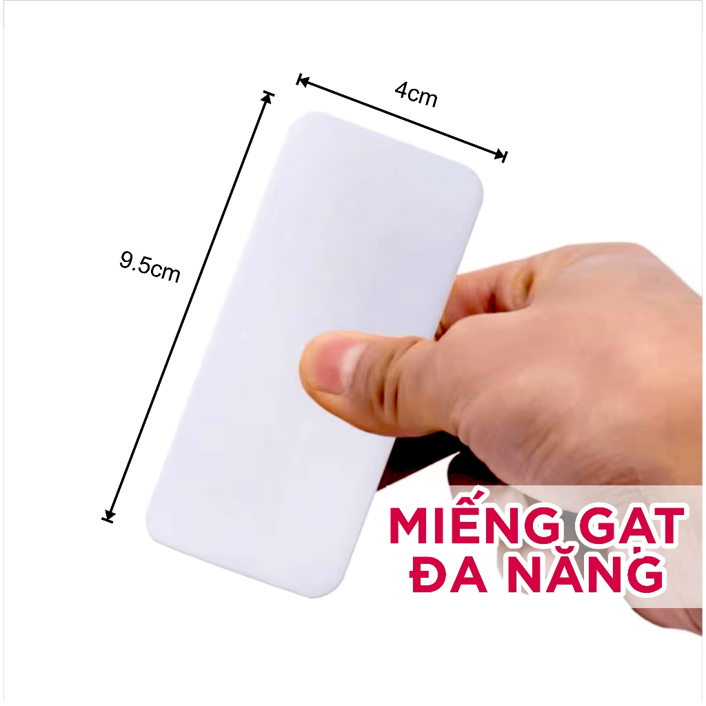 Miếng gạt keo đa năng (1 tấm nhựa cứng) que gạt hỗ trợ bôi quét dán keo ...