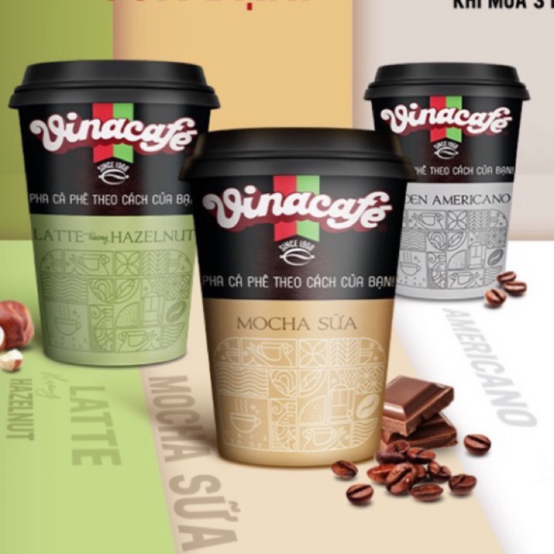 Cà Phê Vinacafé Ly Các Vị | Shopee Việt Nam
