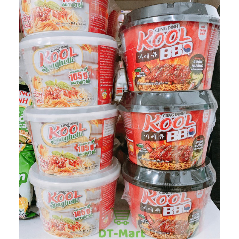 Mì Bát Trộn Kool Spaghetti/Kool BBQ 105g | Shopee Việt Nam