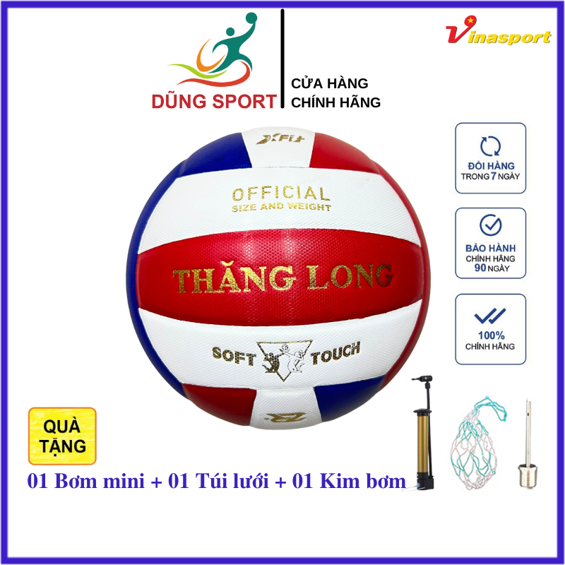 Bóng Chuyền Thăng Long Dragon DG 7700 Đỏ Xuất Khẩu Chính Hãng Tiêu ...