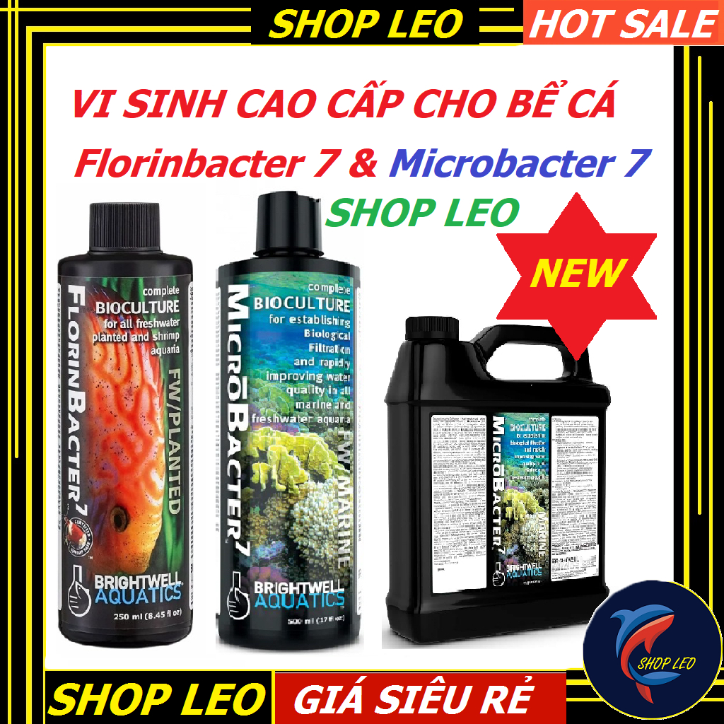 Vi sinh MicroBacter 7 và Florinbacter 7 chuyên dụng cho bể thủy sinh ...
