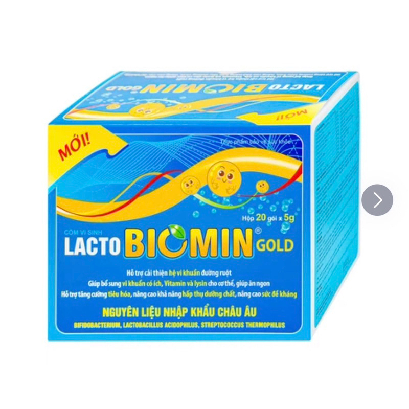 Cốm vi sinh Lacto Biomin (5gx20 gói) | Shopee Việt Nam